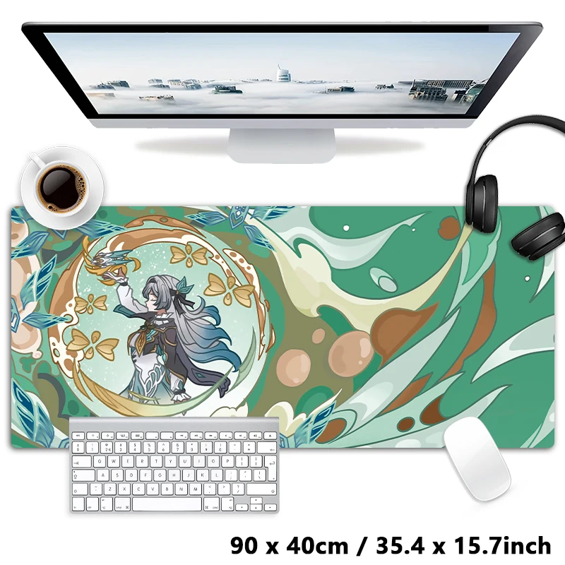 Honkai Star Rail Firefly HSR Mouse Pad Large Computer Laptop Non-slip ...