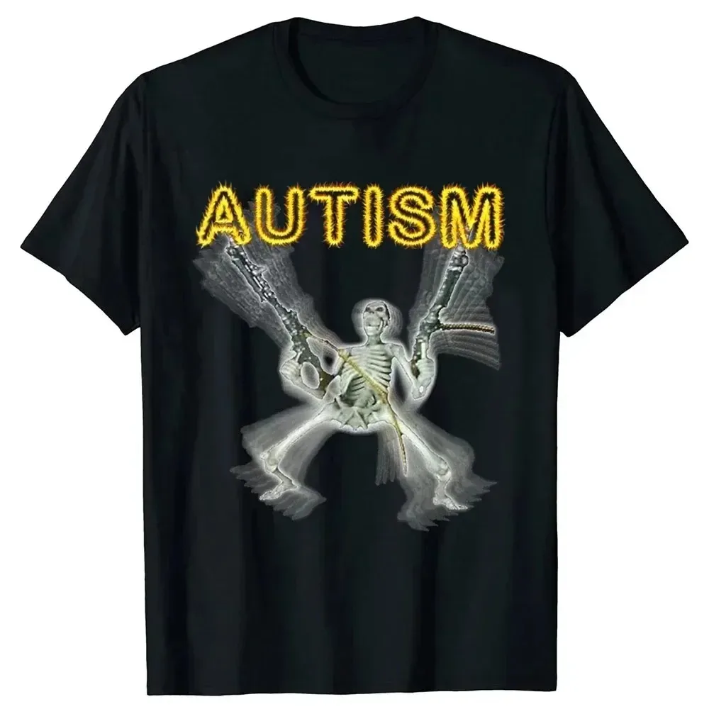 Camiseta-con-autismo-para-hombre-y-mujer-Camisa-de-algod-n-de-manga ...