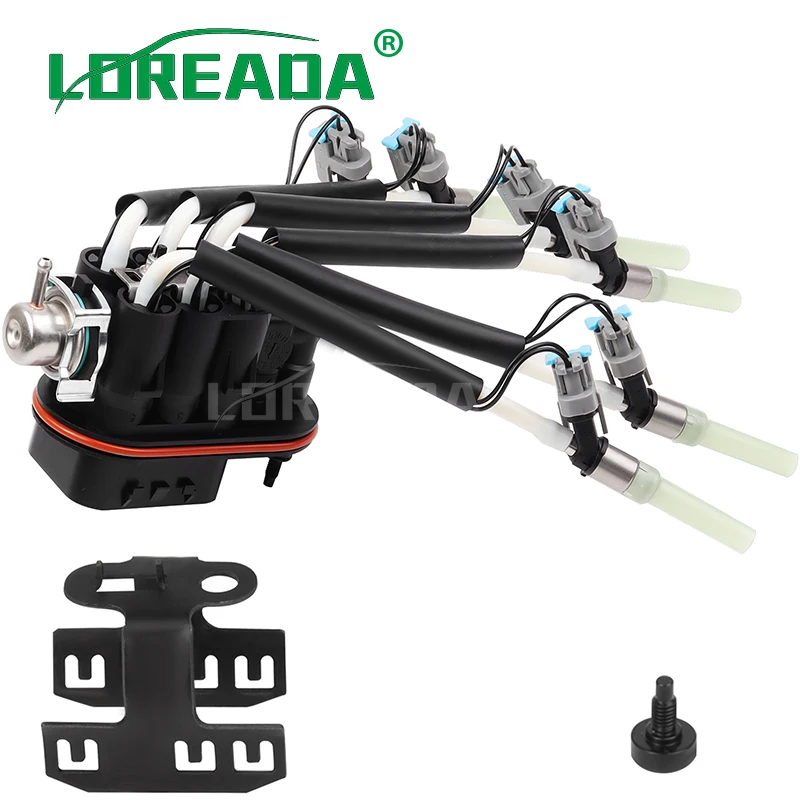 FJ503-Central-Spider-Fuel-Injector-W-Retaining-Bracket-SCPI-to ...