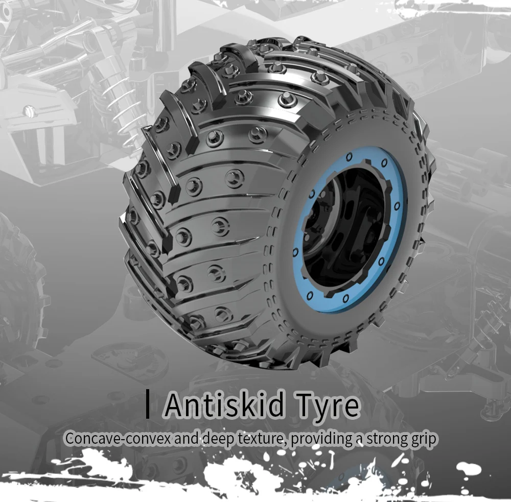 Véhicule radiocommandé - JJRC - Q105 - 2.4G - 1:18 RC - Tout terrain - Bleu - Cdiscount Jeux ...