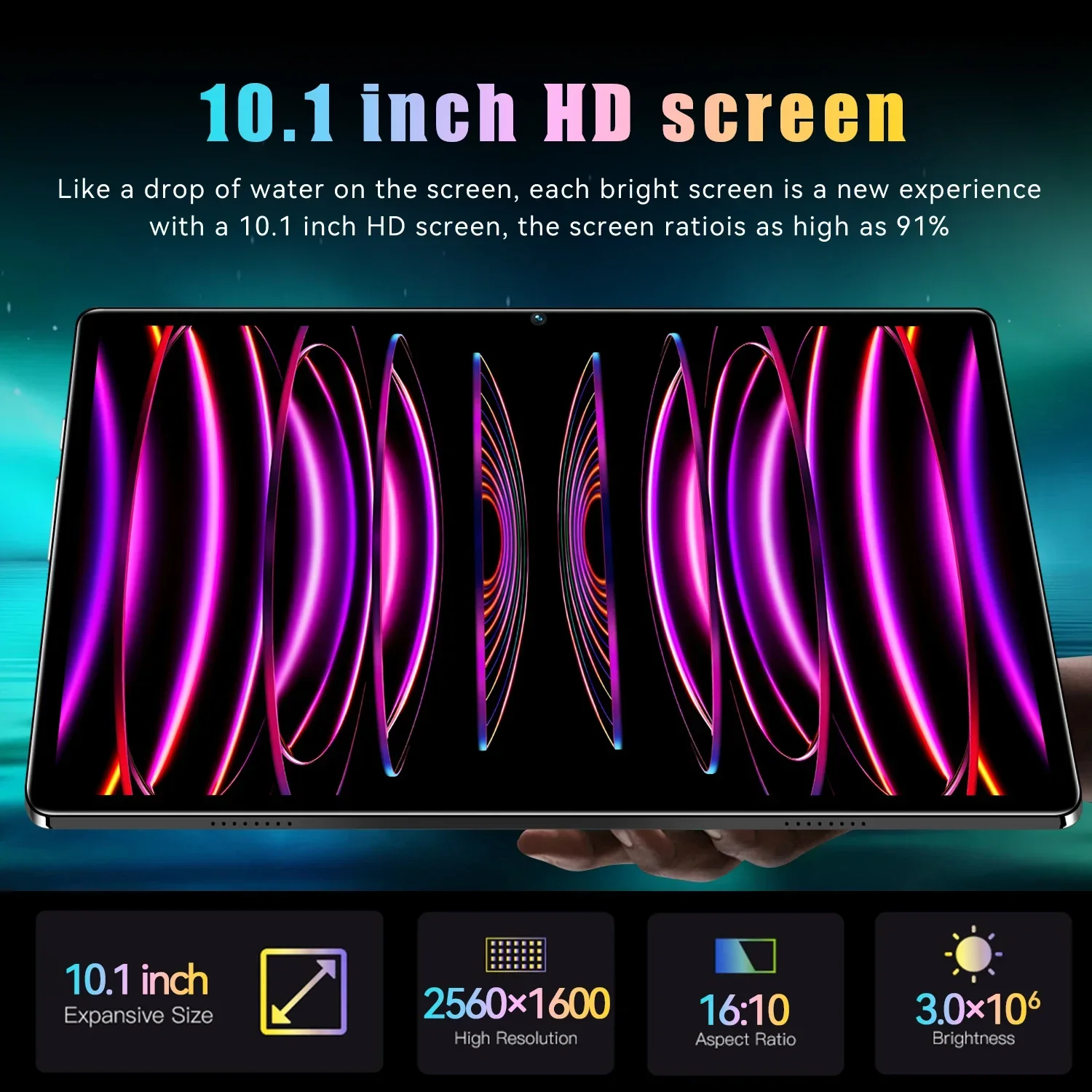 100% Original Pad 6 Pro Tablets PC Global Version 16GB+1TB Tablet ...