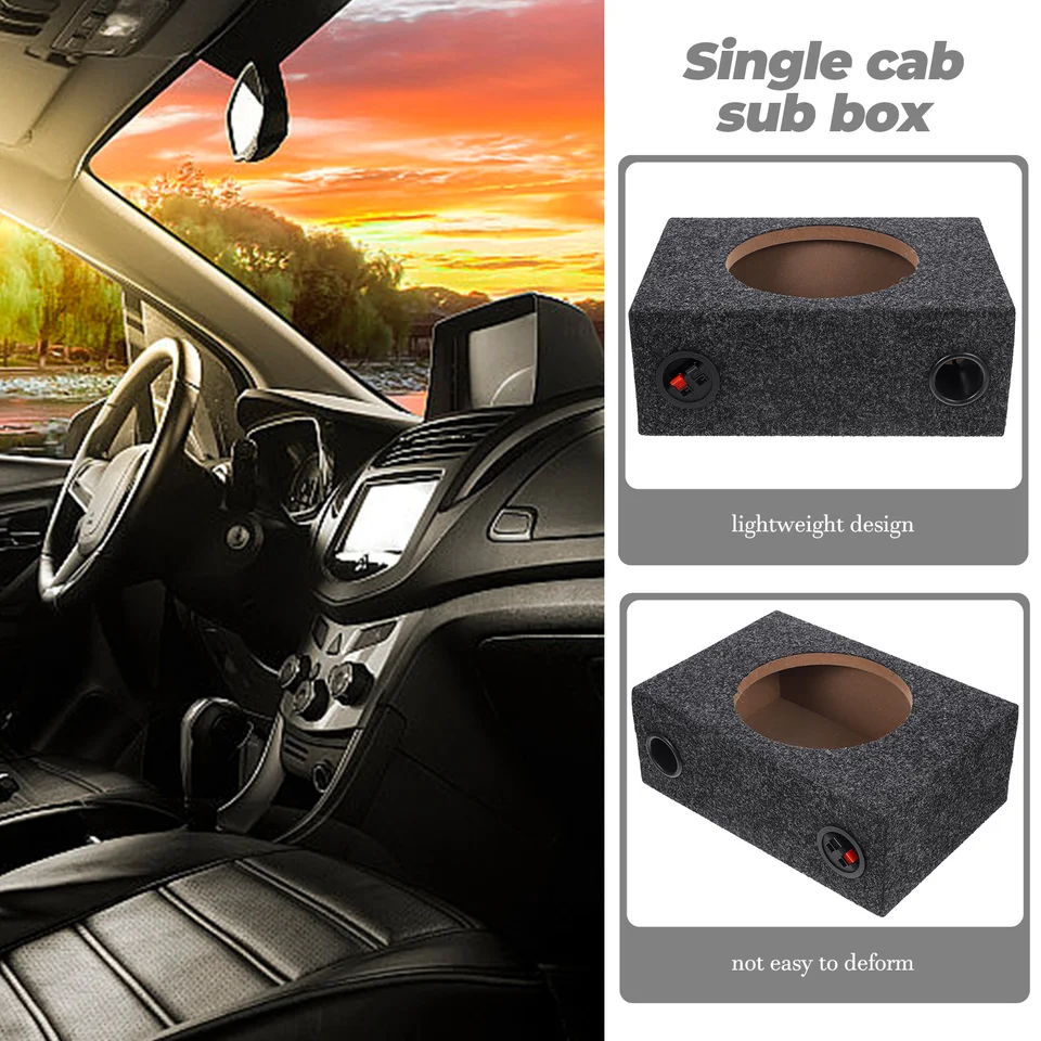 10 Inch Subwoofer Box Bbox Dual Sealed 10 Inch Subwoofer Enclosure ...
