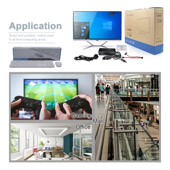 23.8 27 Inch White Desktop Computer PC Gaming All in One Intel 8 Core ...