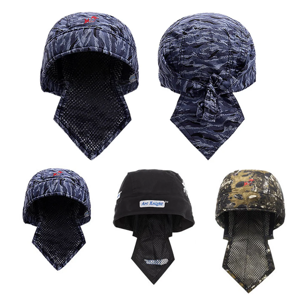 Flame-Retardant-Fire-Resistant-Head-Protective-Welding-Hat-Bandana-Type ...