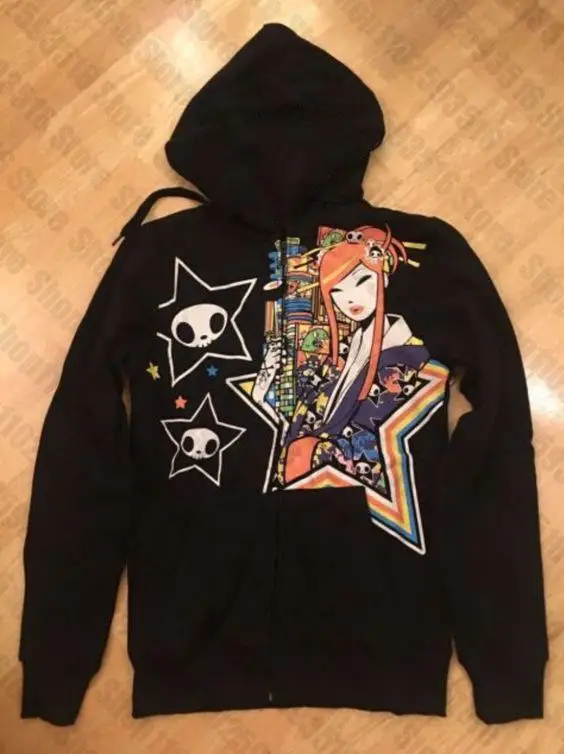 Aesthetic-Sweatshirts-Y2k-Winter-Clothes-Women-Goth-Hoody-Emo-Kpop ...