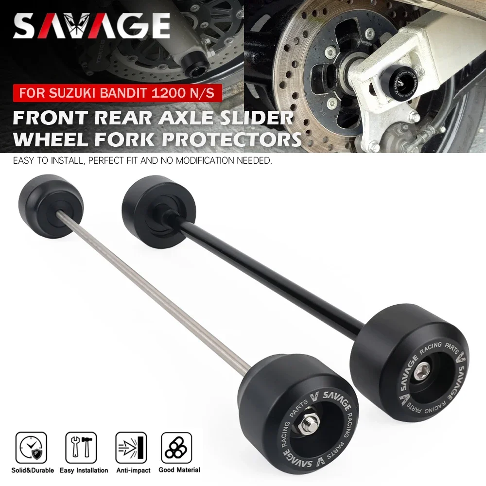 Bandit-1200-N-S-Rear-Front-Axle-Sliders-For-SUZUKI-GSF1200-Bandit-1200N ...