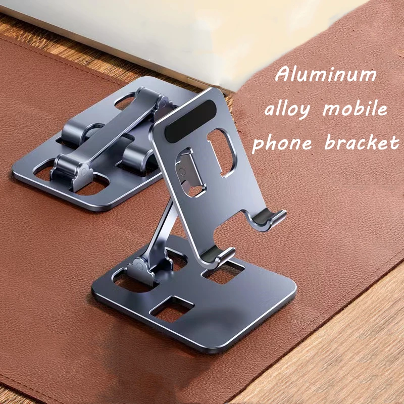 1pc Desktop Phone Holder Aluminum Allo Mobile Phone Stand Foldable iPad ...