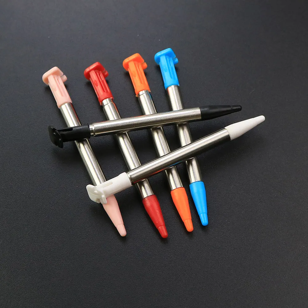 Stylet télescopique en métal pour écran tactile, 2ds XL LL, 2DSXL ...