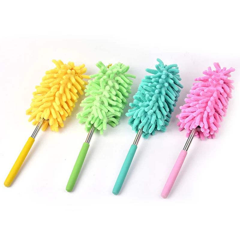 PLUMEAU,Rouge--Mini Plumeau Télescopique En Acier Inoxydable, Brosse De ...
