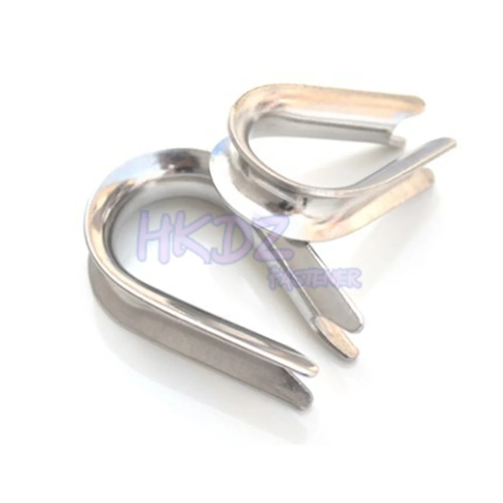 316-stainless-steel-wire-rope-protection-Clamps-M2-M3-M4-M5-M6-M8-M10 ...