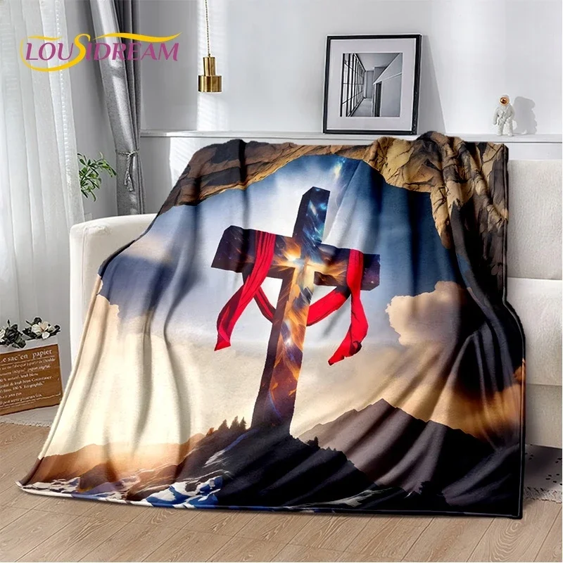 New 3D Pray Holy Bible Cross Jesus Soft Blankets,Keep Warm Throw ...