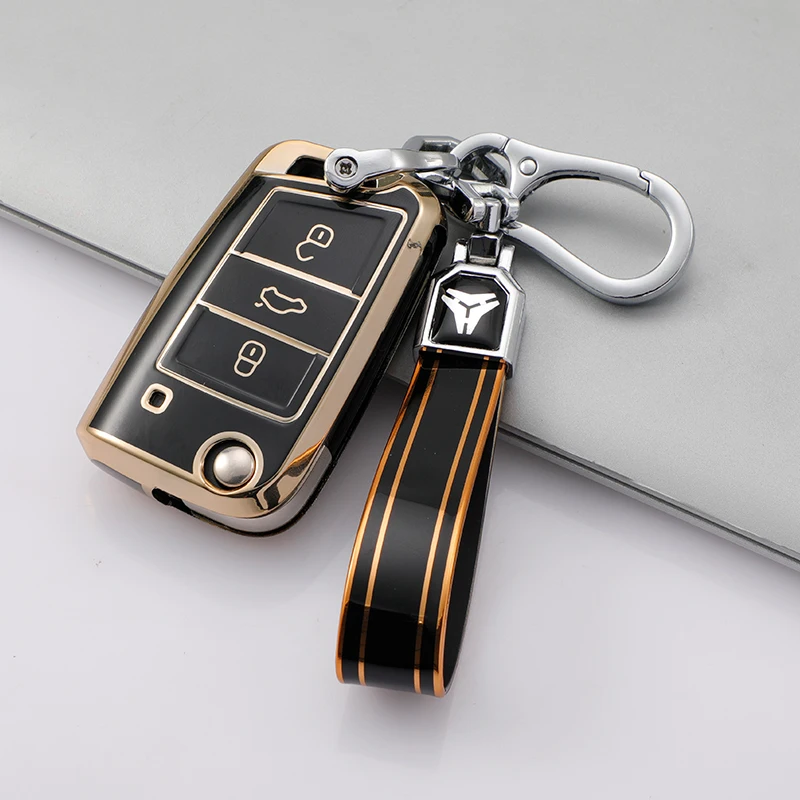 TPU-Phnom-Penh-Car-Key-Cover-Case-Shell-For-Volkswagen-VW-Golf-7-mk7 ...