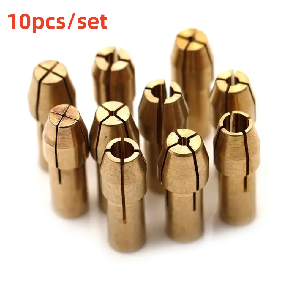 10Pcs-Set-Mini-Drill-Chucks-Adapter-0-5mm-3-2mm-Mini-Drill-Chucks-Chuck ...