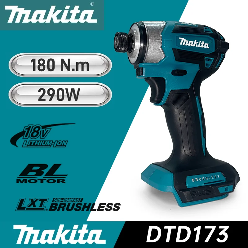 Makita-DTD173-18v-Lithium-Japan-Imported-Domestic-Version-Brushless-Impact-Driver-Power-Tool ...