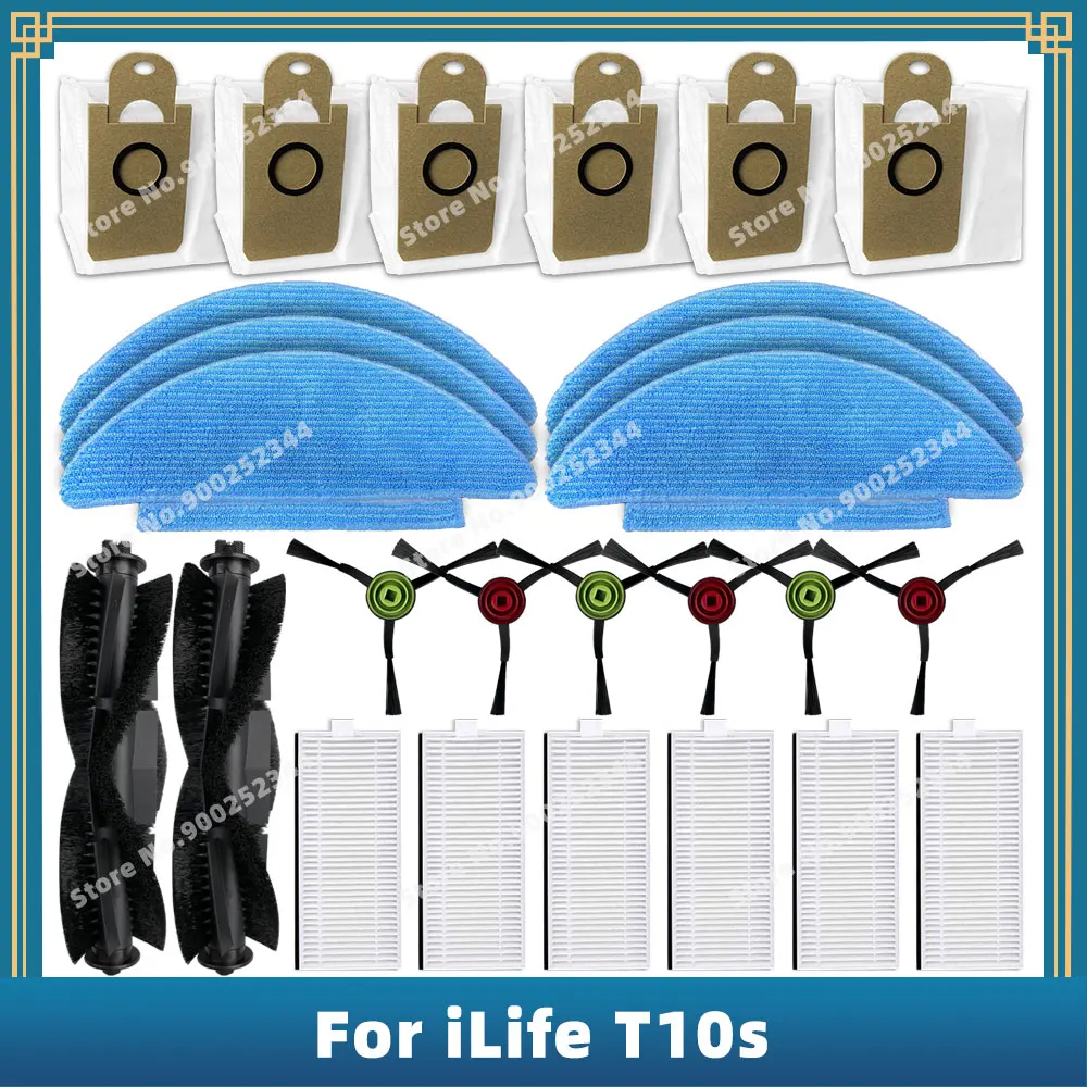 Compatible-For-iLife-T10s-Robot-Vacuum-Cleaner-Replacement-Spare-Parts ...