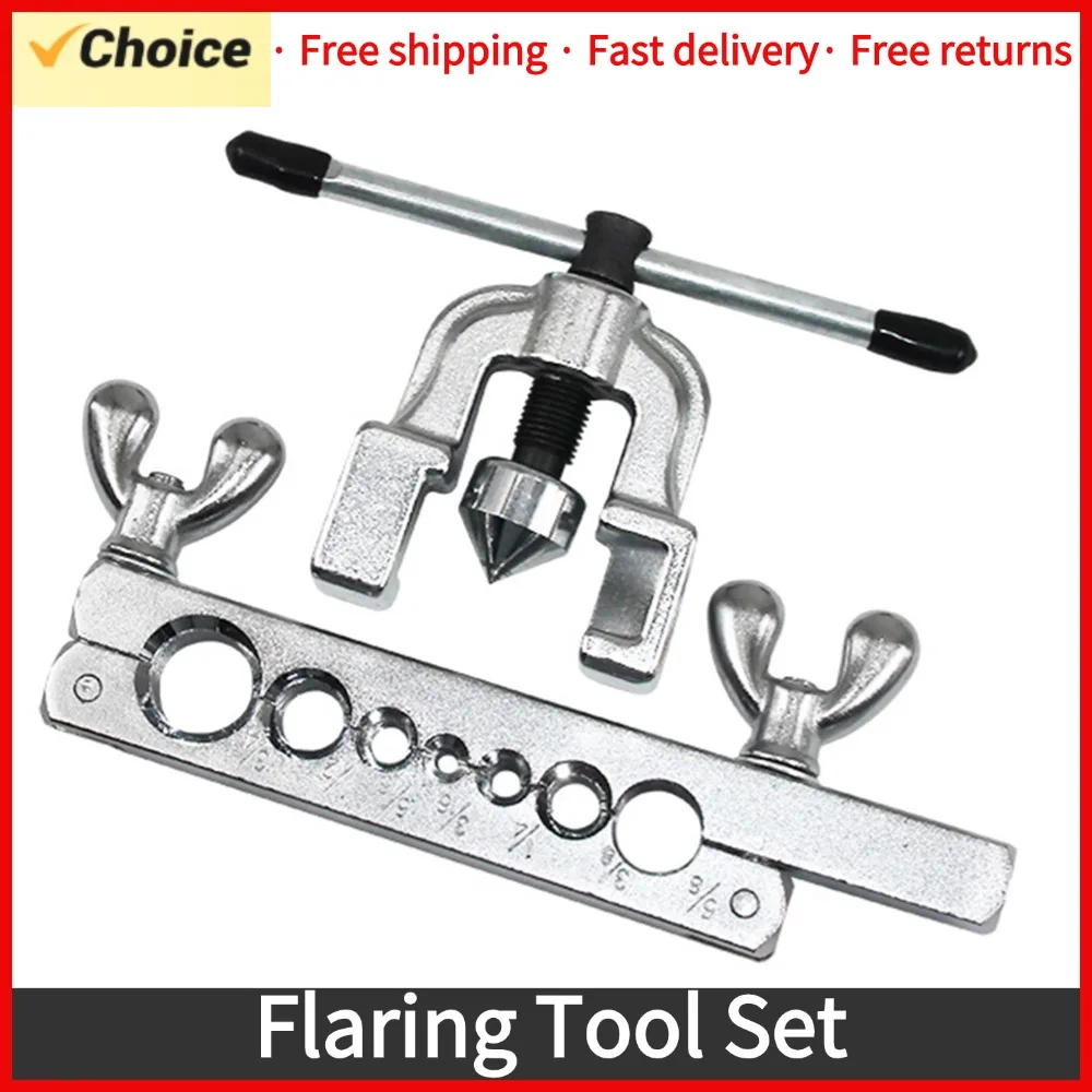 Flaring-Tool-Set-Tubing-Pipe-Copper-Tubing-Brake-Line-Flaring-Tool-Set ...
