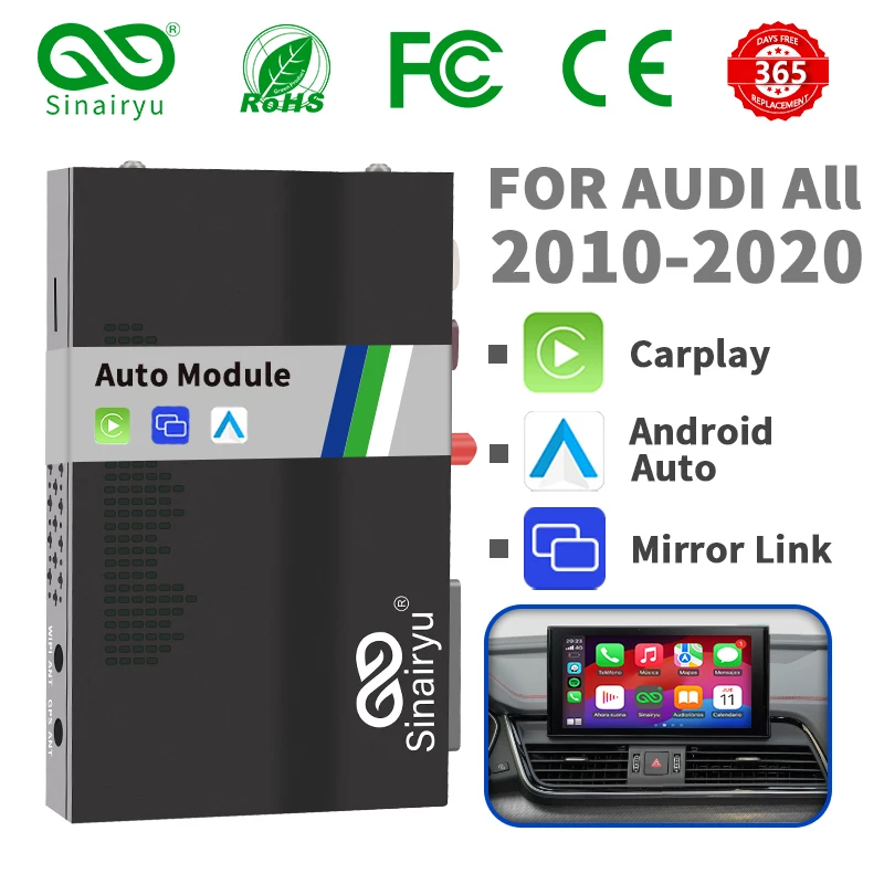 NWE-For-Apple-Wireless-Carplay-Android-Auto-Module-For-AUDI-B9-A5-S5-A4 ...