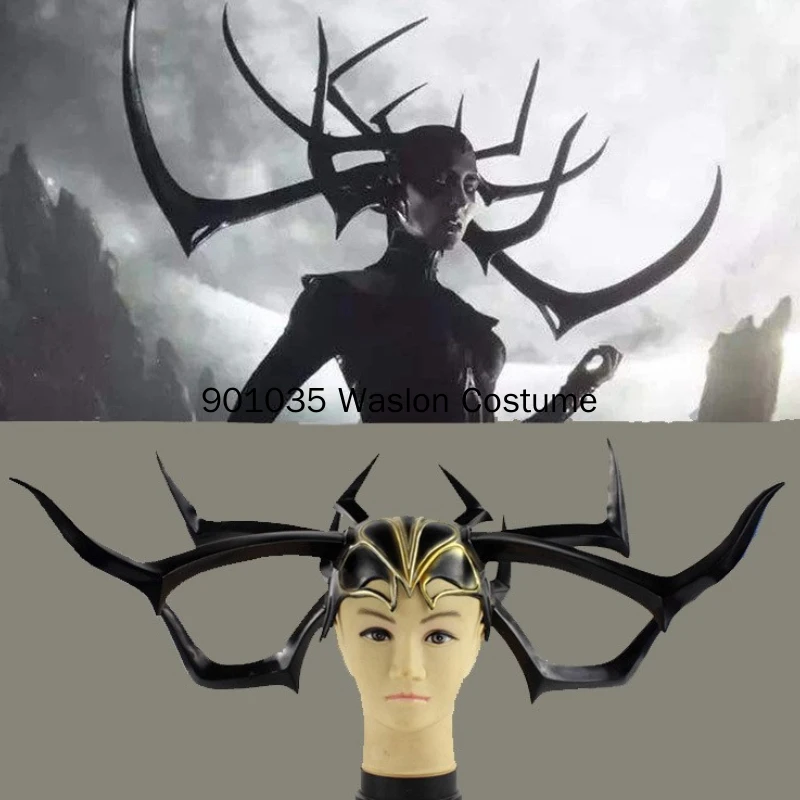 Thor-3-HeLa-Cosplay-Kopfschmuck-Tod-G-ttin-HeLa-Latex-Helm-Halloween ...