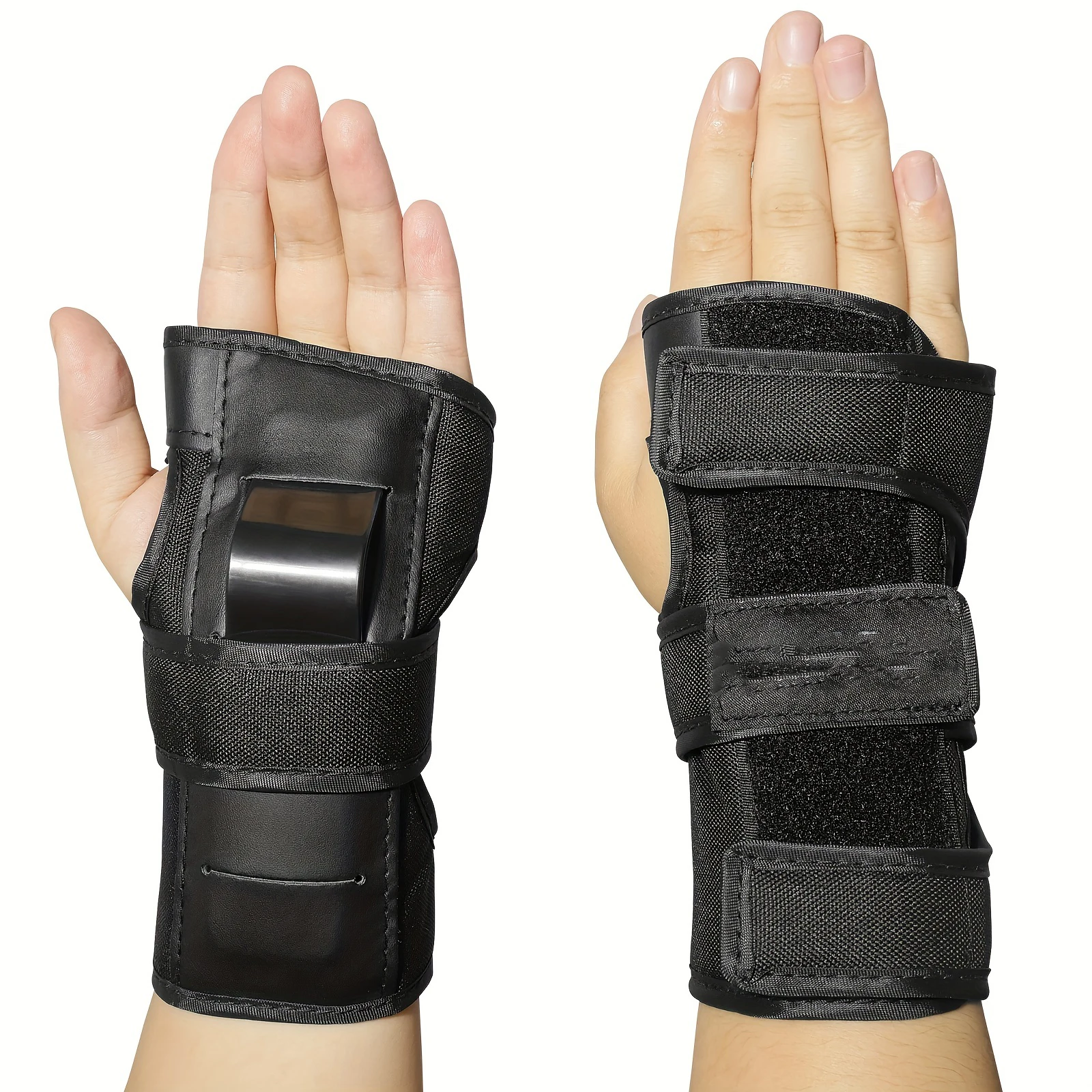 1 Pair Protective Wrist Guards For Skateboarding, Snowboarding, And ...