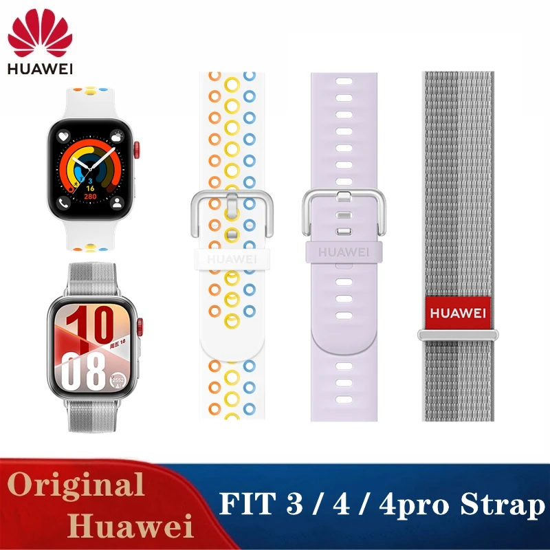 Original Huawei FIT 4 Activity Rings Fluoroelastomer Strap for Huawei ...