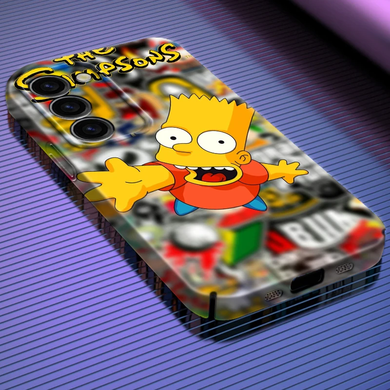Disney-Simpsons-Cartoon-Cute-Film-Phone-Case-For-Samsung-A73-A54-A53 ...
