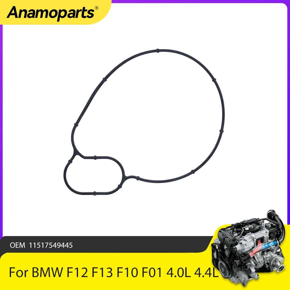 Engine Parts Water Pump Gasket Seal Fit 4.0 4.4 L For BMW F12 F13 F10 F01 F02 F03 F04 F06 ...