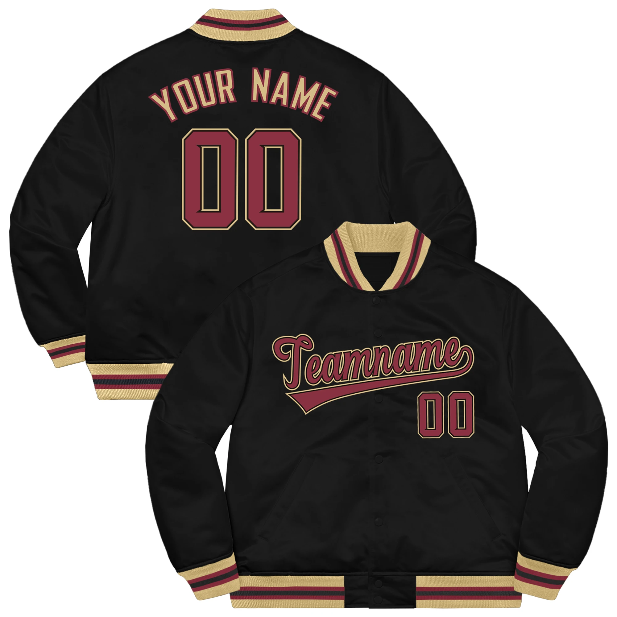 Personalized-Custom-Baseball-Jacket-Thin-Coat-Embroidered-Stitched-Team ...