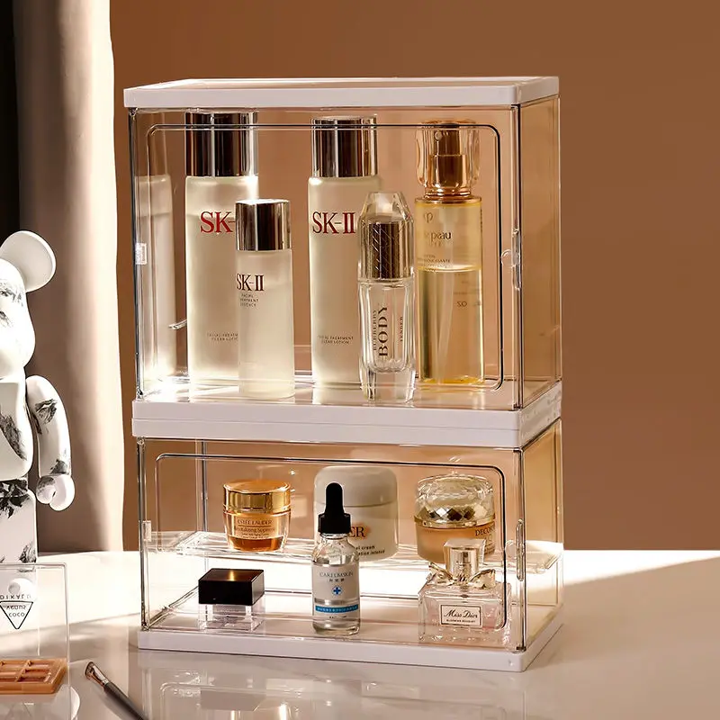 Dustproof-Makeup-Storage-Box-Acrylic-Cosmetic-Storage-Box-Waterproof ...