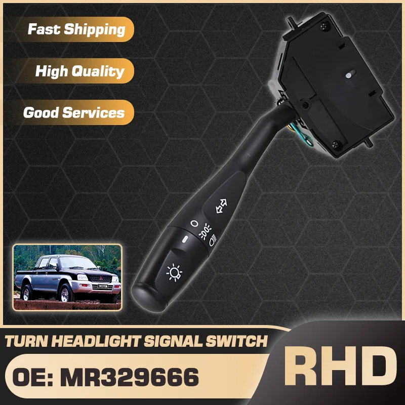 RHD Headlight Turn Signal Switch For Mitsubishi Colt L200 Magnum Storm ...