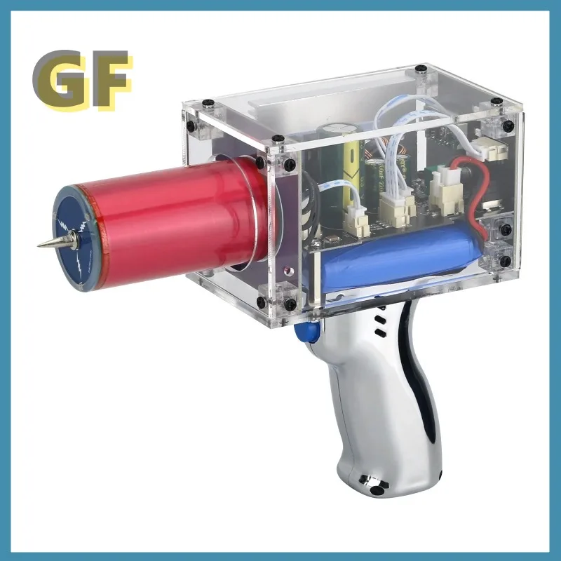 Third-Generation-Plus-Official-Enhanced-Version-80W-6A-Tesla-Coil-Gun ...