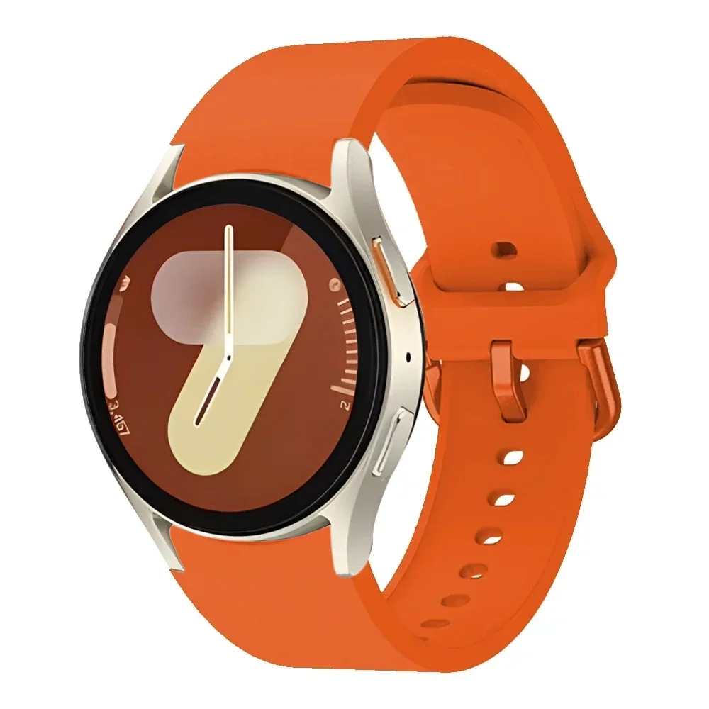 Premium Silicone Smartwatch Strap - No Gap Design, Universal Fit for ...