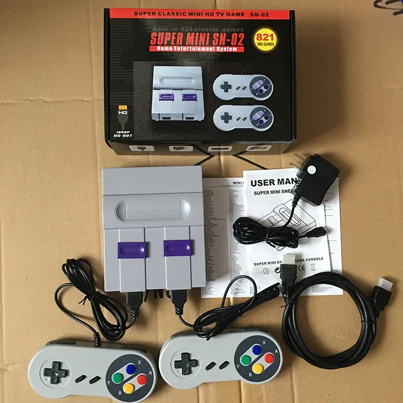 SFC821-game-console-SNES-nostalgic-MINI-super-home-4K-high-definition ...