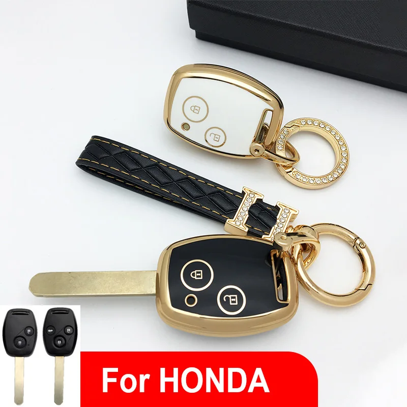1pcs-Tpu-Car-Key-Case-Cover-For-Honda-Fit-CIVIC-JAZZ-Pilot-Accord-CR-V ...
