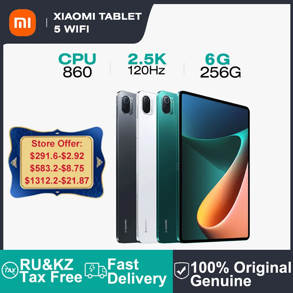 Xiaomi-Tableta-Pad-5-de-11-pulgadas-2-5-K-pantalla-LCD-de-120Hz ...