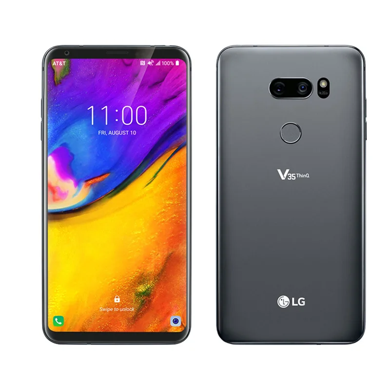 LG V35 ThinQ V350N/V350AWM/V350EM LTE Mobile 6GB RAM 64GB ROM Cell Phone 16MP Camera Snapdragon ...