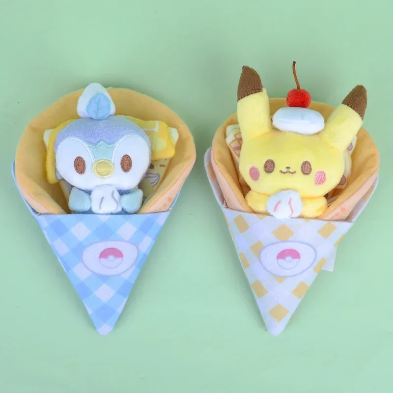 Pokemon-Pikachu-Piplup-Plush-Toys-Anime-Plushie-Dolls-Key-Chain-Pok-mon ...
