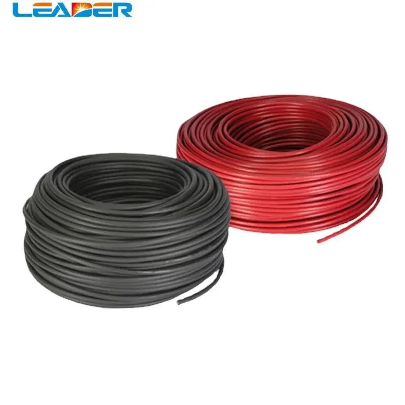 LEADER-SOLAR-200-Meters-Roll-TUV-Certifiction-6mm2-10AWG-Solar-Cable ...