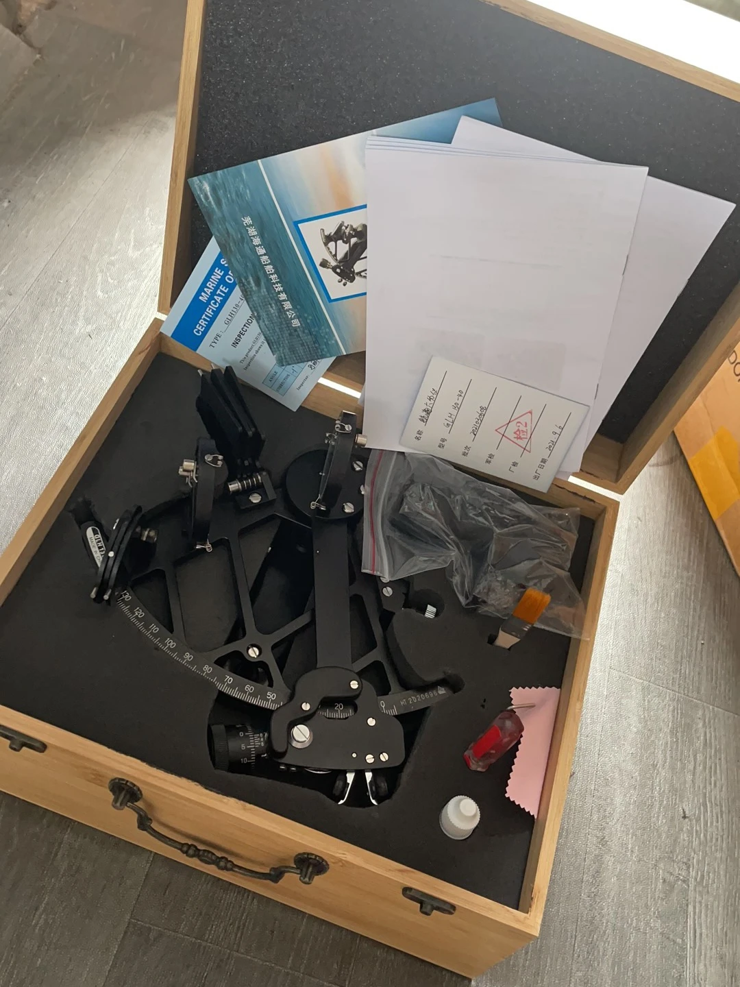 IMPA370334-marine-sextant-GLH130-40-illuminated-copper-marine ...