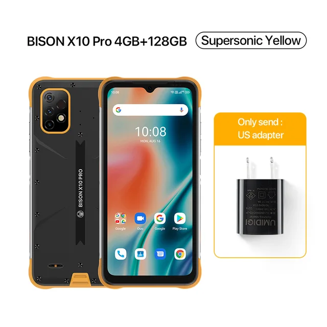 UMIDIGI BISON X10 Pro IP68 & IP69K Global Version Smartphone NFC 4GB ...