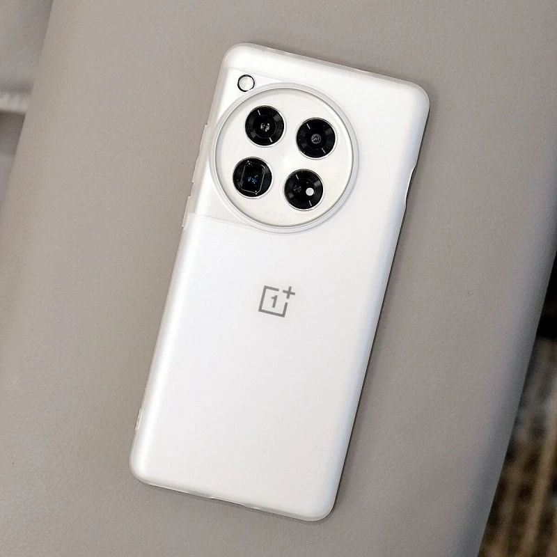 Funda-Simple-para-OnePlus-12R-carcasa-transparente-mate-de-TPU-cubierta ...