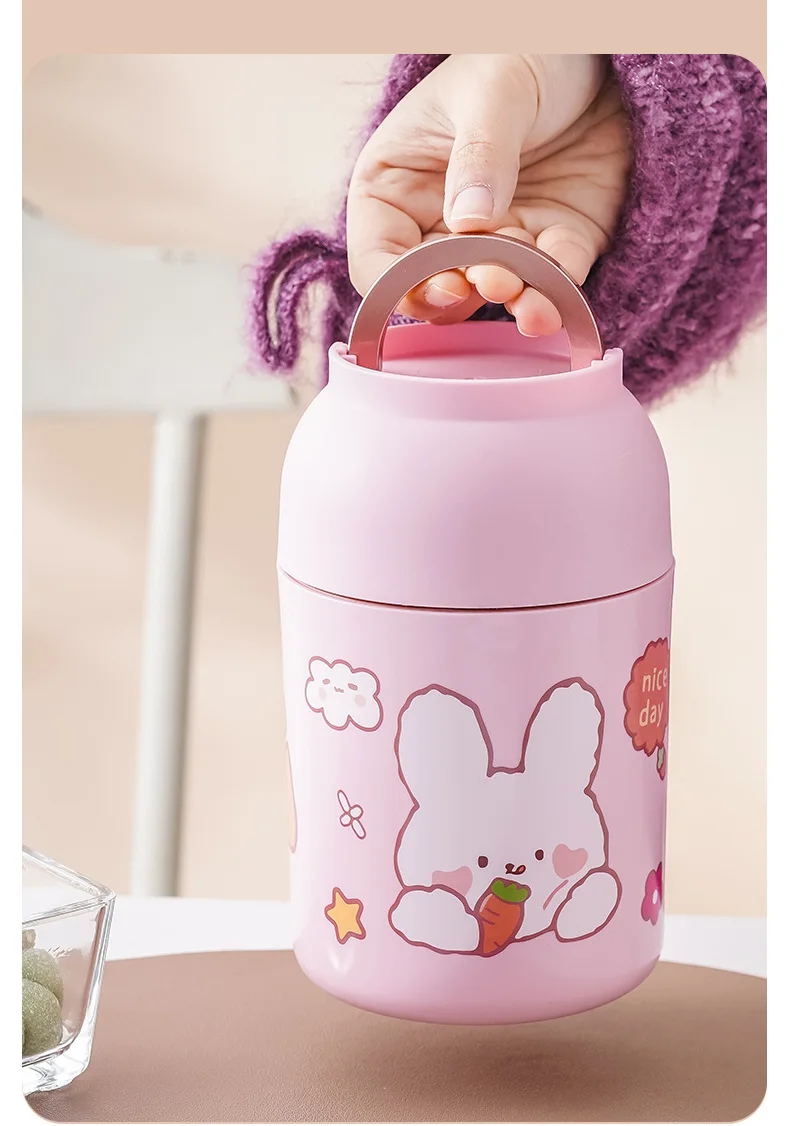 GOURDE BIDON,Violet-501-600ml--Bouteille'eau'extérieur en acier ...