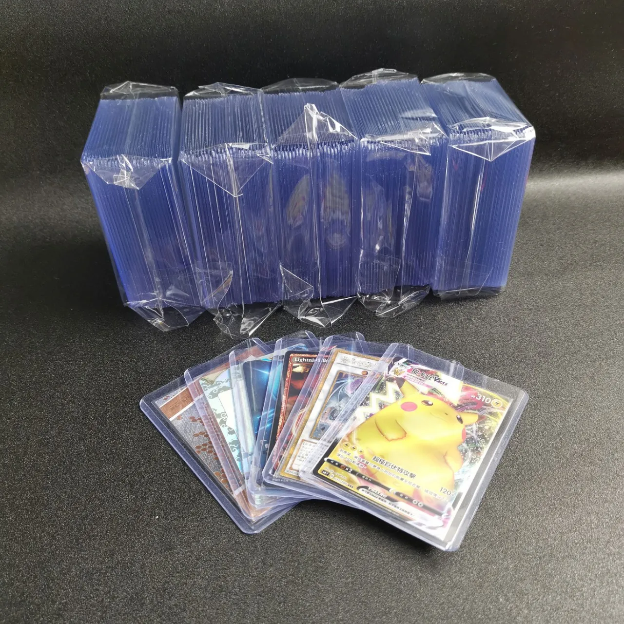 35pt-Transparent-PVC-Card-Holder-Case-25pcs-PTCG-Cover-Cards-Holder-Display-For-Pokemon-Card ...