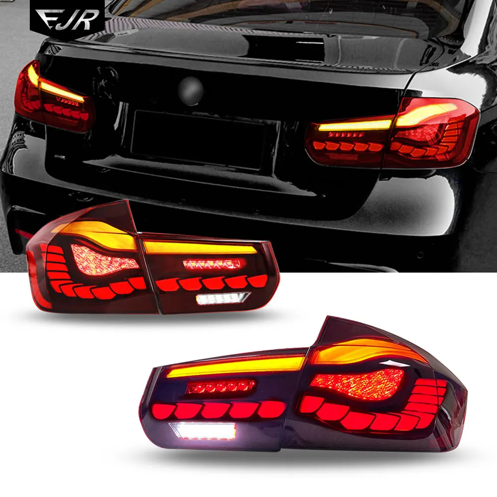 For-BMW-3-Series-Dragon-Scale-Taillight-2013-2018-F30-F35-Modified-LED ...