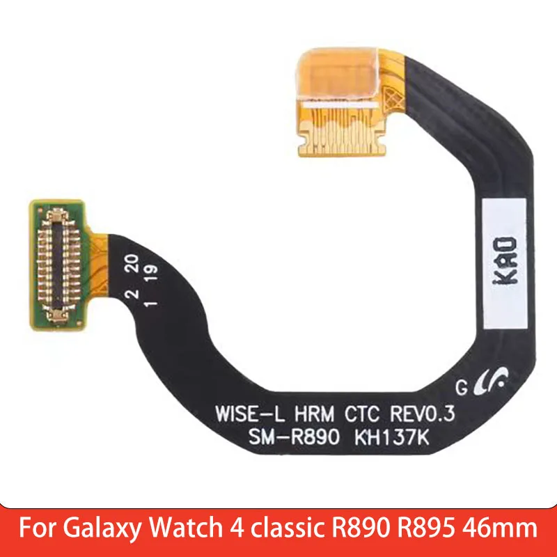For Samsung Galaxy Watch 4 classic SM-R890 SM-R895 46mm Back Cover Flex ...