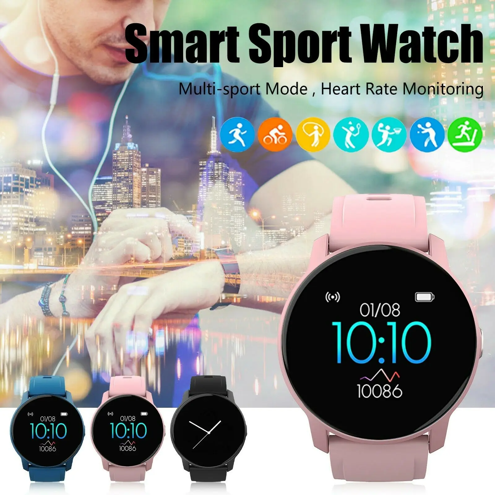 W9-Smart-Watch-Men-Women-1-3-Full-Touch-Screen-Sport-Heart-Rate-Watch ...
