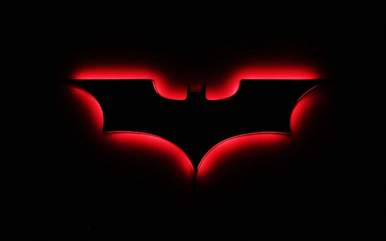 Cool Batman Logo Red