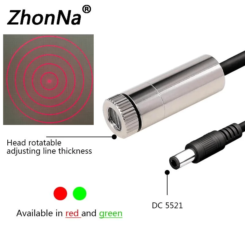 Red-Light-5-Concentric-Circle-Locator-Infrared-Laser-Module-Large ...