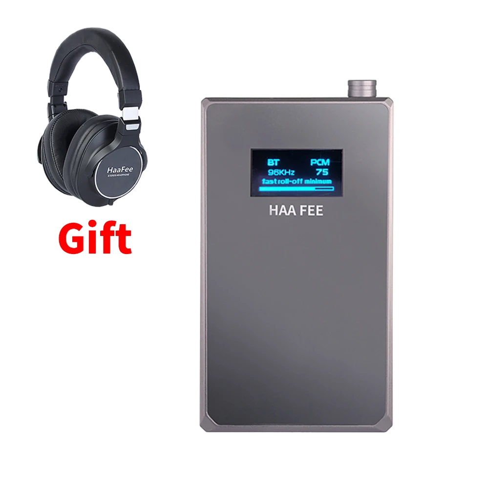 Haafee Ha11 Headphone Amplifier Usb Dac With Dual Es9038q2m Csr8675 ...