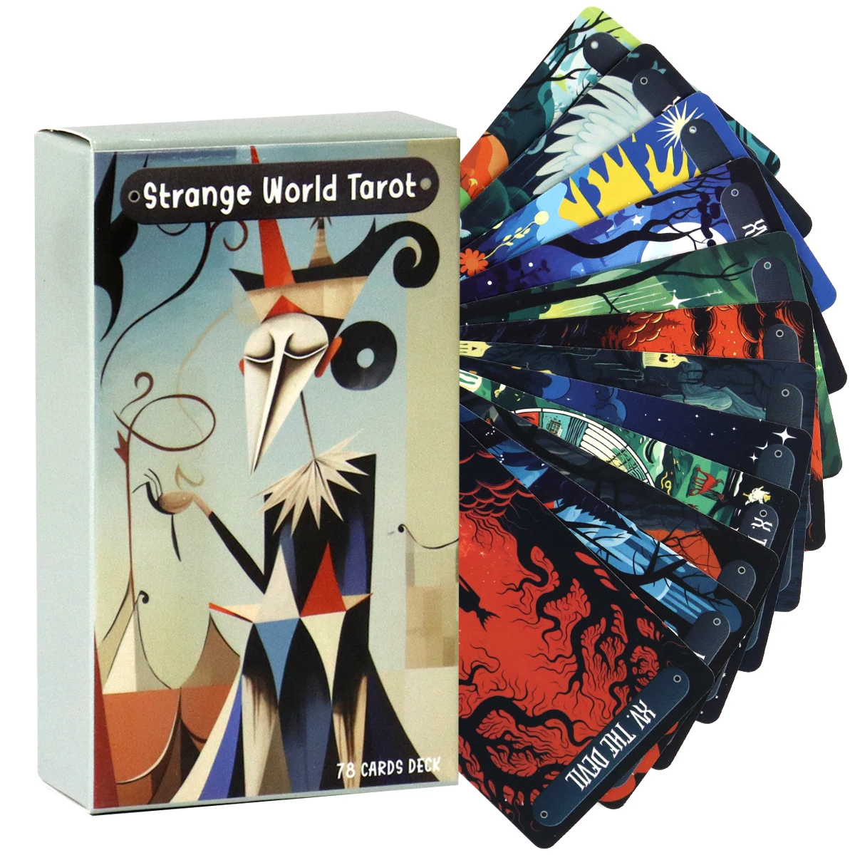 Strange-World-Tarot-Deck-Original-Tarot-78-Cards-Games-Divination-Party ...