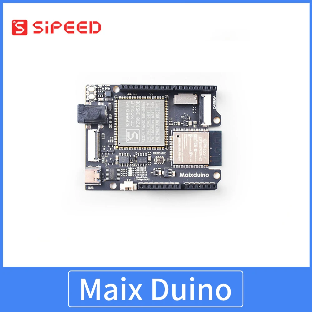 Sipeed Maix Duino Kit K210 Risc-v Ai + Lote Esp32 Com Câmera Gc0328 E 2.4 Polegada Tela - Quadro ...